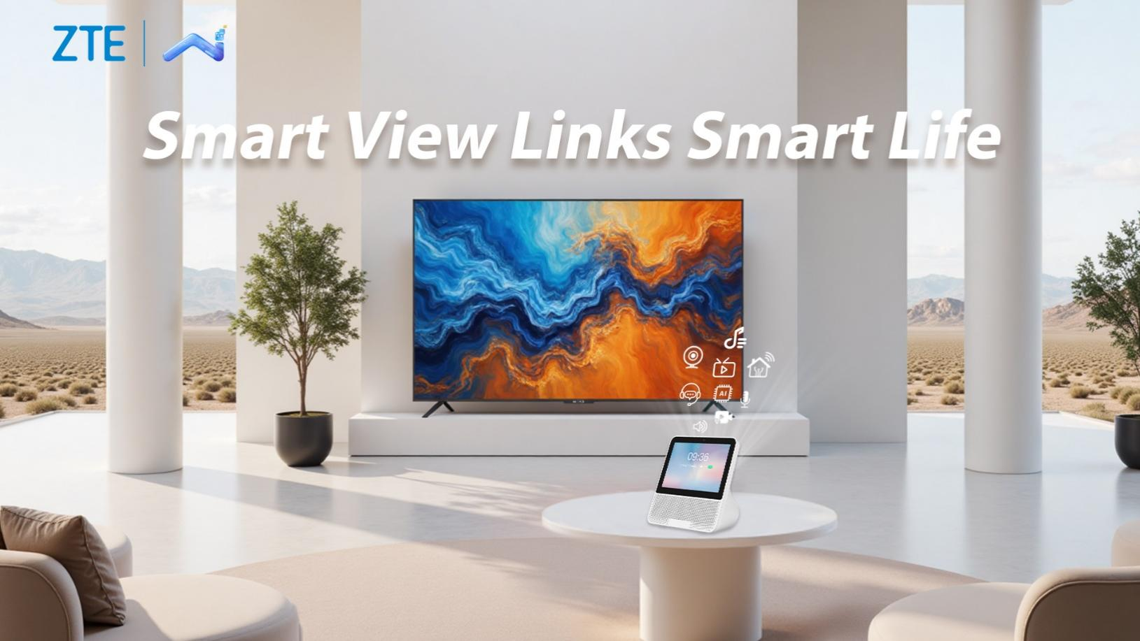 ZTE unveils next-gen SmartView, expanding new home interaction experiences at IBC2025